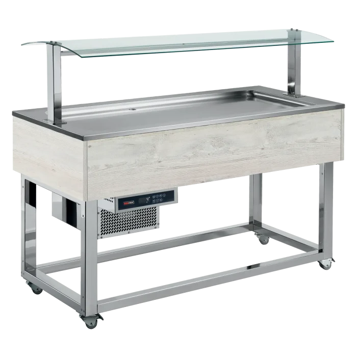 Kühlbuffet GN 3-1/1 RAL | REDFOX – ES LIME+ 3R